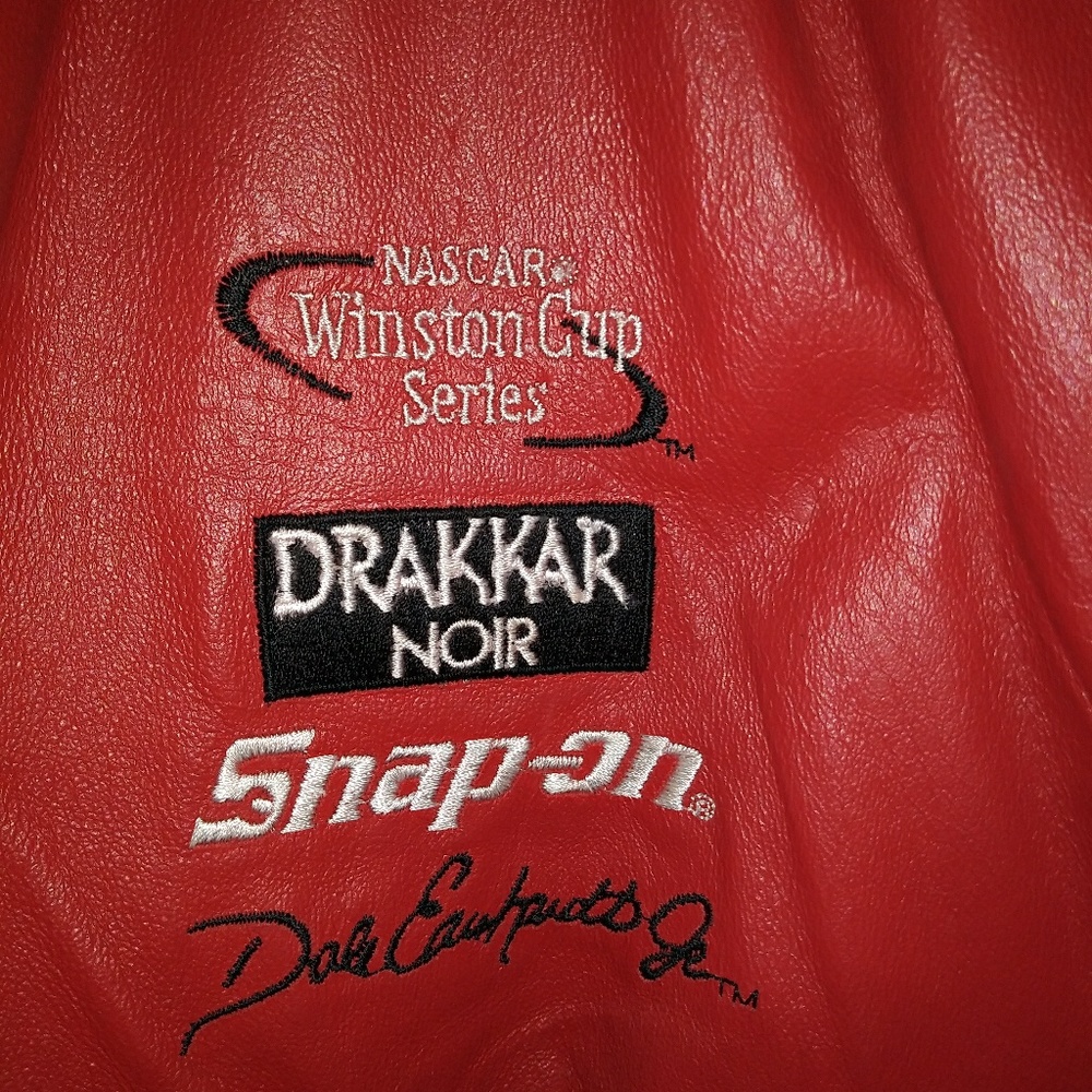 Authentic Dale Earnhardt Jr Leather Jacket - Gem